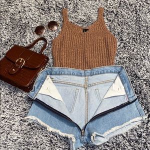 Shorts | Full Front Zipper Shorts | Poshmark